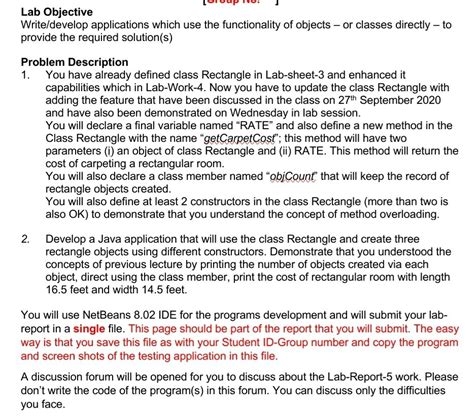 Solved Lab Objective Writedevelop Applications Which Use