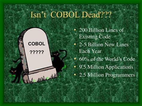 PPT The Future Of COBOL PowerPoint Presentation Free Download ID