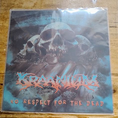 Kraanium No Respect For The Dead Mlp Black Vinyl — Extremely