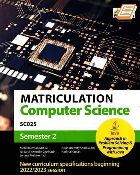 Matriculation Semester 2 Computer Science Computer Science Rujukan Stpm