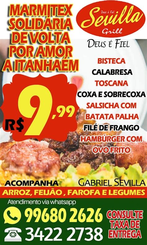 Sevilla Grill Home Itanhaém Brazil Menu Prices Restaurant