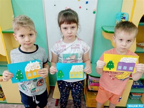 Аппликация «Зимушка зима в подготовительной группе 5 фото Воспитателям детских садов