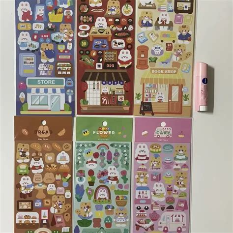 Learning Tools Stationery Handwriting 다꾸스티커 다꾸용품 귀여운스티커 On Bunjang