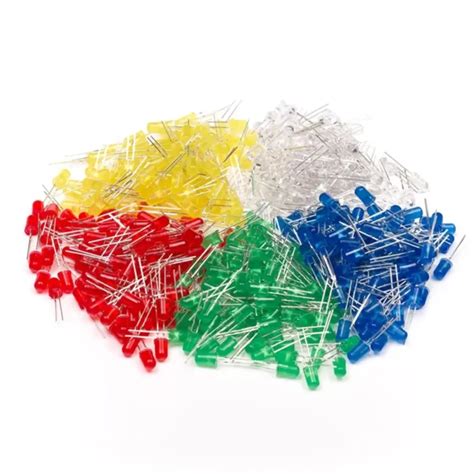 Buy 500pcs 5mm Light Assorted Kit Diy Leds Set
