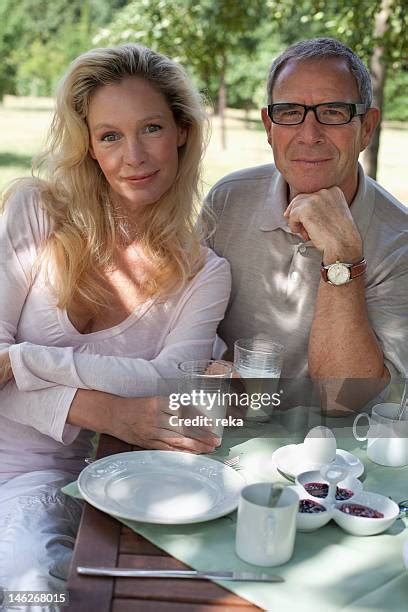 Mature Couple Lucky Outdoor Photos And Premium High Res Pictures
