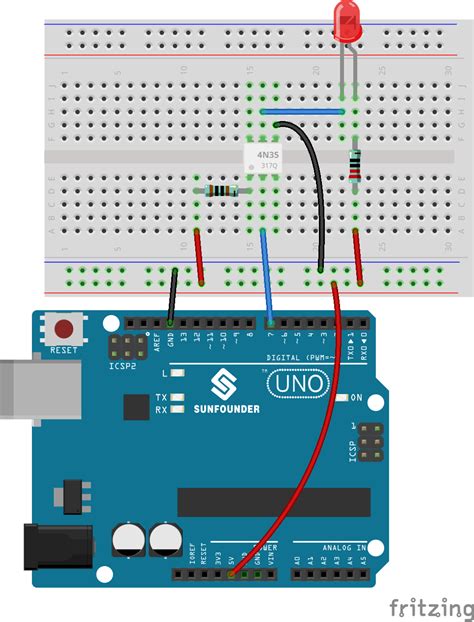 Lesson 10 4n35 — Sunfounder Electronic Kit Documentation