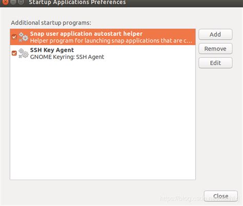 Ubuntu使用bash脚本gnome实现开机自启python程序和崩溃重启gnome Session Properties启动不了 Csdn博客