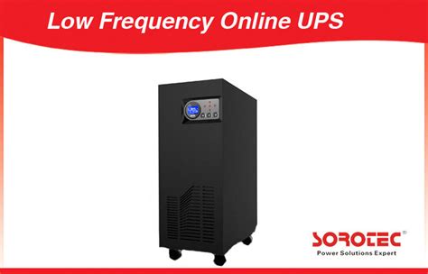 LCD Display Low Frequency Online Data Center UPS Hz V KW KW