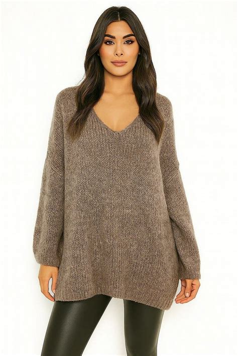 Worldclassca Longpullover Worldclassca Damen Oversize Strickpulllover