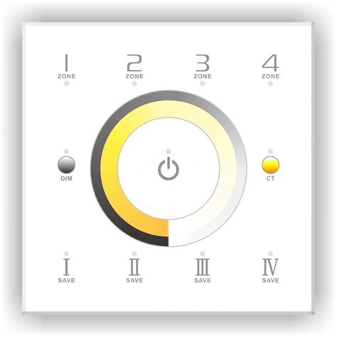 LED Dimmer Touch DIM CT DMX RF Zones DX