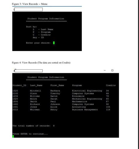 Solved You Will Build A Menu Based Application For Tracking