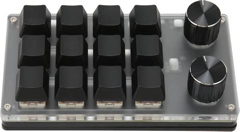 Bluetooth Programmable Keyboard Usb Customized Mini Red Switch Keyboard With Knob