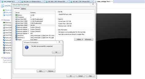 How To Realease Simulator Space For Vmware Workstation NetApp Community