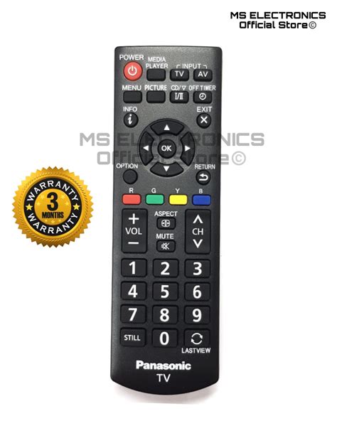 Remote Tv Panasonic