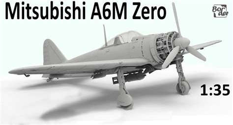 Border Models Teases Upcoming Release Of 135 Scale Mitsubishi A6m Zero
