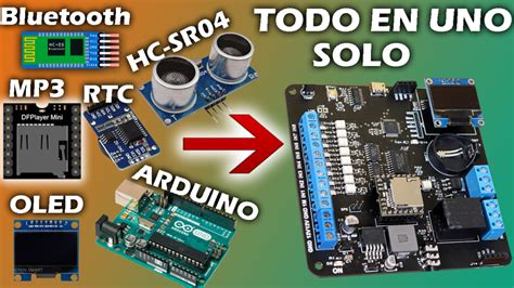 Tarjeta Entrenadora De BLUETOOTH RTC OLED REPRODUCTOR MP SENSOR