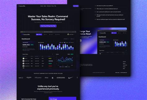 Commerce Pulse Saas Website Framer Template