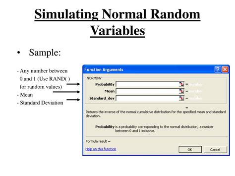 Ppt Simulating Normal Random Variables Powerpoint Presentation Free