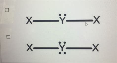 Solved Which Lewis Structures Represent A Molecule That
