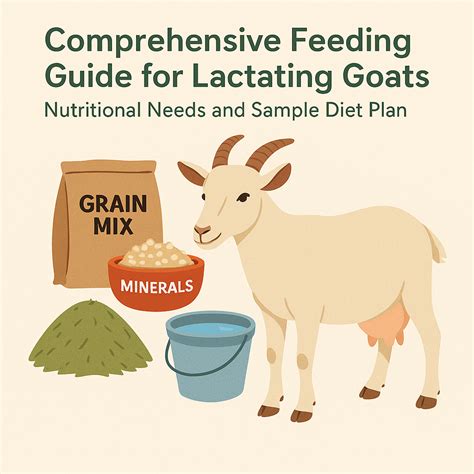 Feeding Guide For Lactating Goats Diet And Nutrition