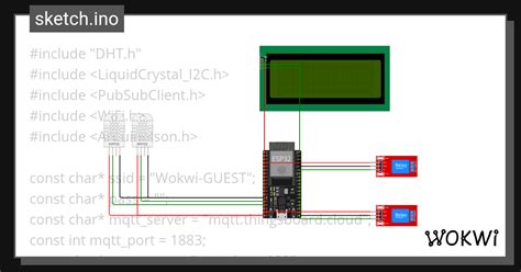 Dhtds18b20relay With Thingsboardcloud Wokwi Esp32 Stm32 Arduino