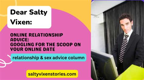 Sex Advice Column Salty Vixen Official Website Spicy Audio Stories Music