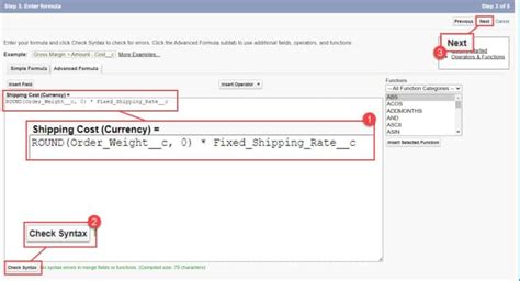 Round Function In Salesforce