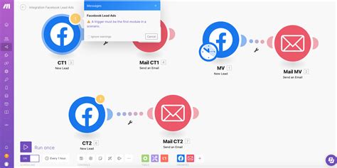 A Trigger Must Be The First Module In A Scenario Getting Started Make Community