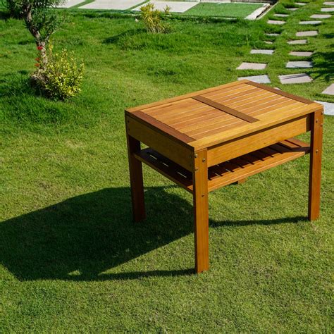 Outdoor Sorting Table For 4 Boxes Educational Toys