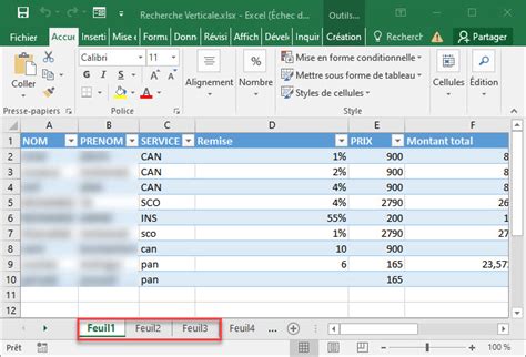 Rerouper Des Feuilles De Calcul Excel Pour Faire Des Modifications Communs