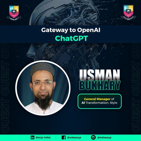 Get Ready To Be Inspired By Usman Bukhary General Manager Of Ai