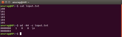 Commande Od Sous Linux Avec Exemple StackLima