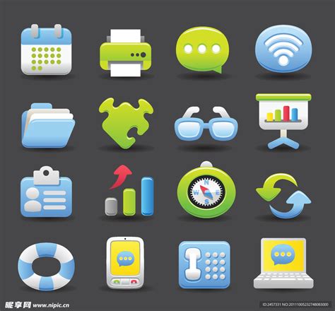 网页图标矢量设计图 网页小图标 标志图标 设计图库 昵图网