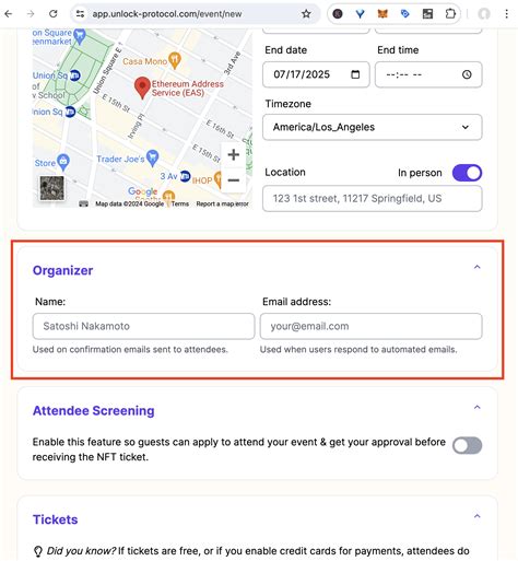 configuring email in unlock labs apps