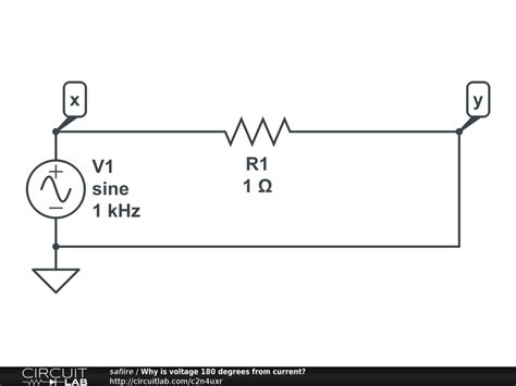 Phase Of Current Voltage General Electronics Discussion CircuitLab