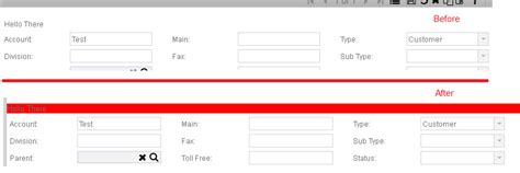 Infor Crm Web Client Using Style Attributes To Manipulate Control Appearance Customer Fx