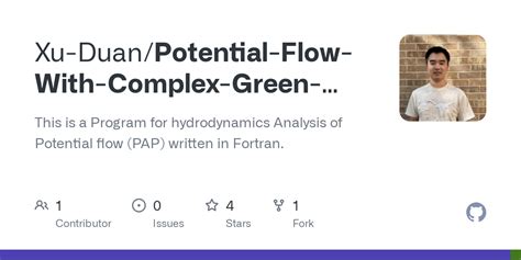Github Xu Duanpotential Flow With Complex Green Function This Is A