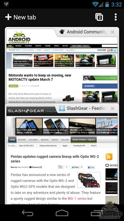 Chrome For Android Beta Hands On Video Android Community