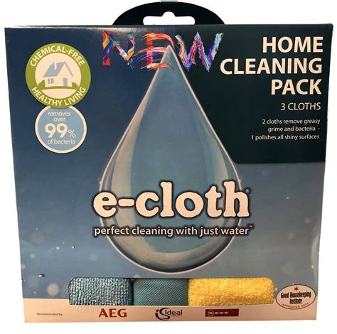 Home Starter Cleaning Pack 3 E Cloths
