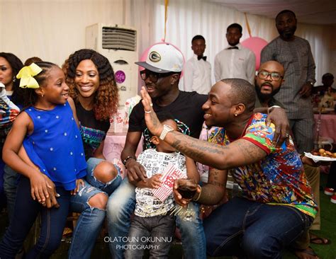 Bellanaija Living Presents Davidos Fun Fest For Princess Imade At 1 See P Square Jude Okoye