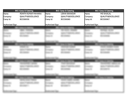 SOLUTION Id Card Excel Templates Studypool