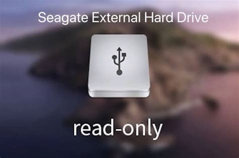 How To Fix Seagate External Hard Drive Read Only On Mac