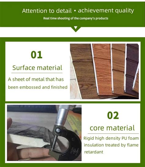 Thermal Decorative Siding Panels Exterior Wall Structural Insulated