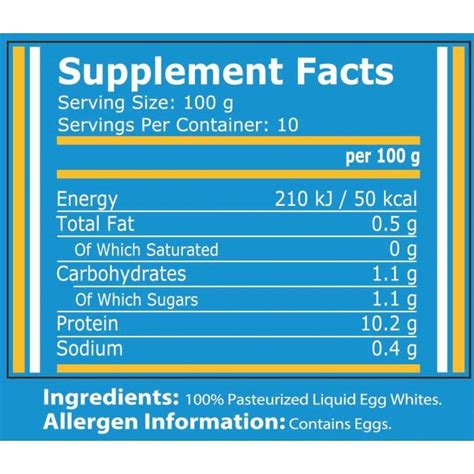 Liquid Egg Whites 1 Kg