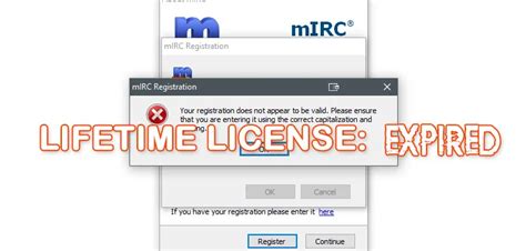 Mirc Ended Its Lifetime License Agreement With All Who Purchased Its Software 10 Years Out Poc