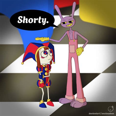 Jax X Pomni By Anxiousbun On Deviantart