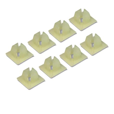 License Plate Screw Inserts Set Of 8 Nylon Retaining Nuts For License