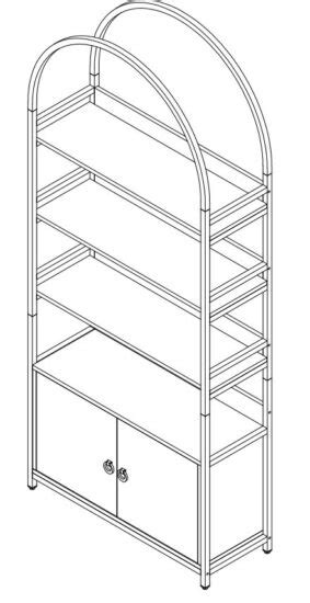 Tribesigns Hoga F1593 76 Inch Etagere Bookcase User Manual
