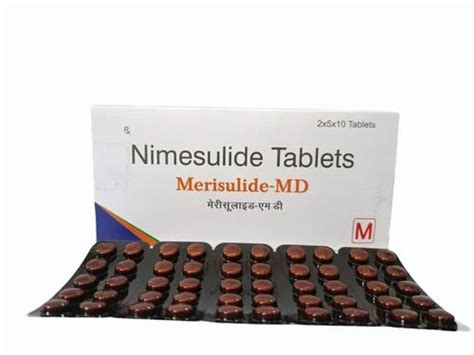 Nimesulide Tablets 100mg 200mg At ₹ 289 Box In Panchkula Id 2851696303933