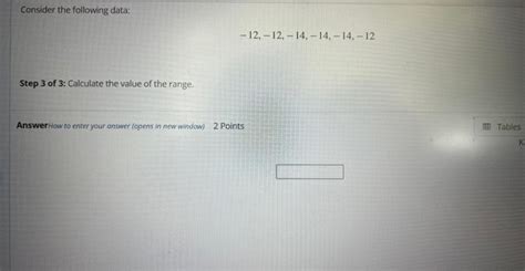 Solved Consider The Following Data 12 12 14 14 14 12 Chegg Com